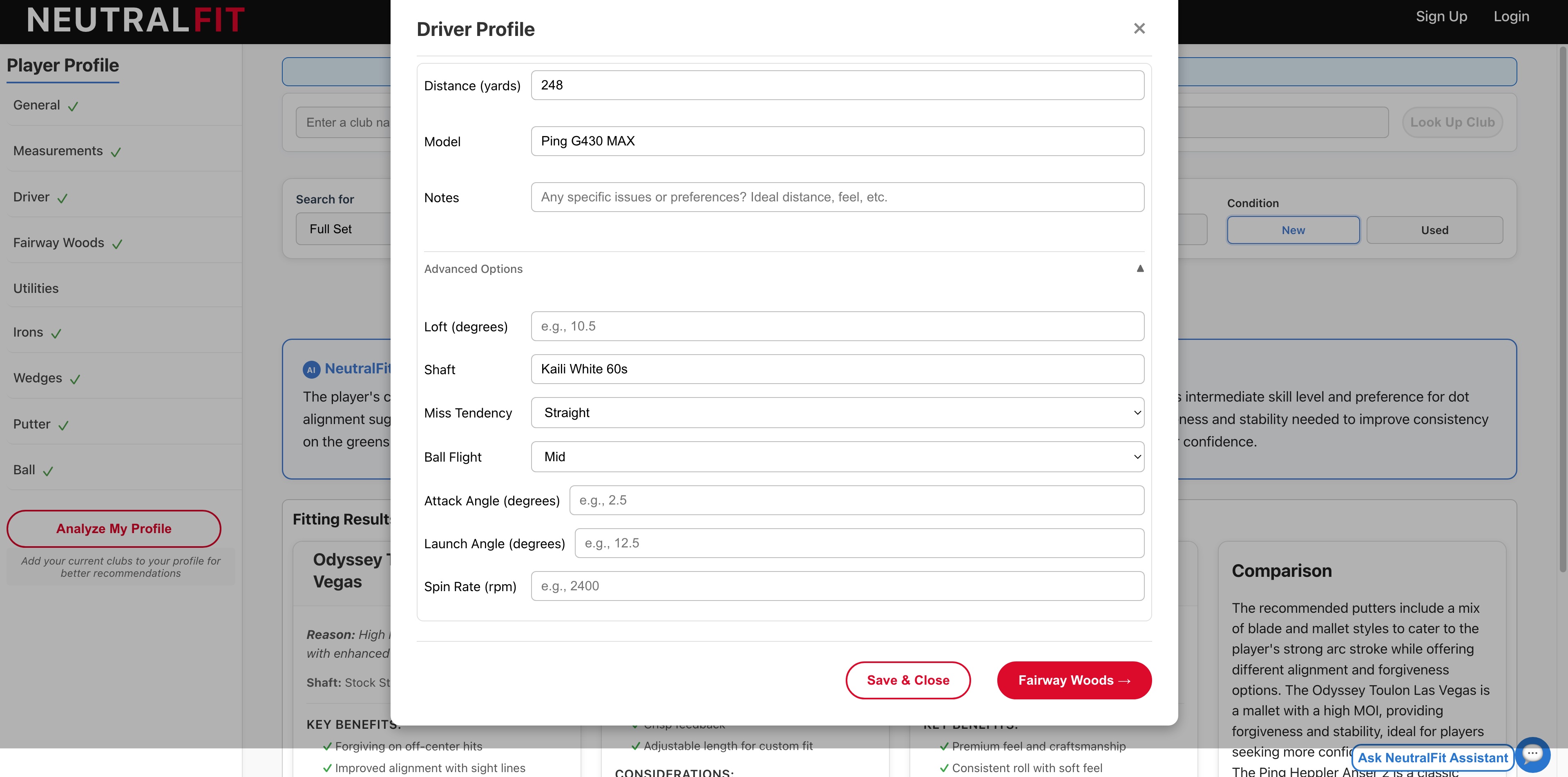 NeutralFit | Precision Golf Fitting & Beyond