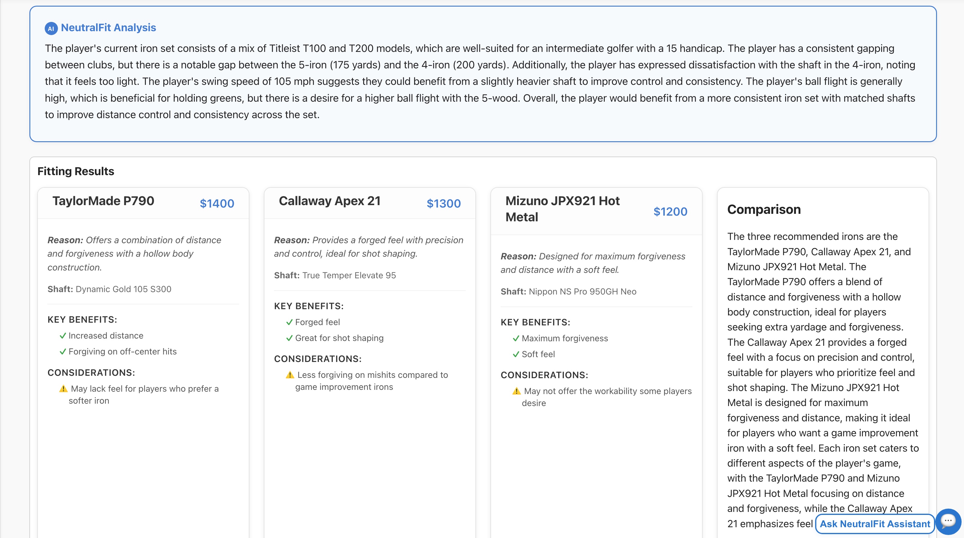 NeutralFit | Precision Golf Fitting & Beyond